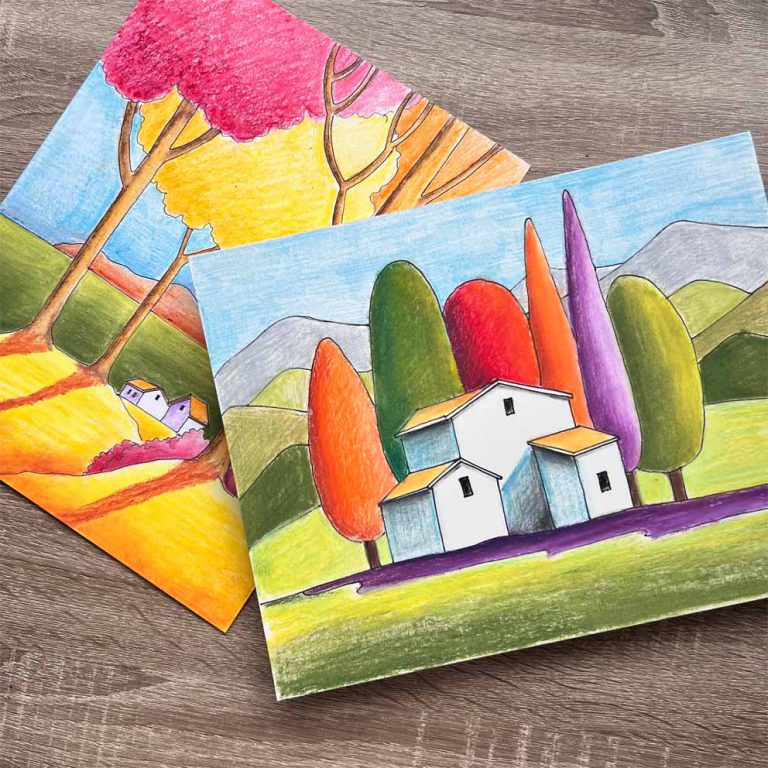 Drawing and Colouring – Magic Fingers