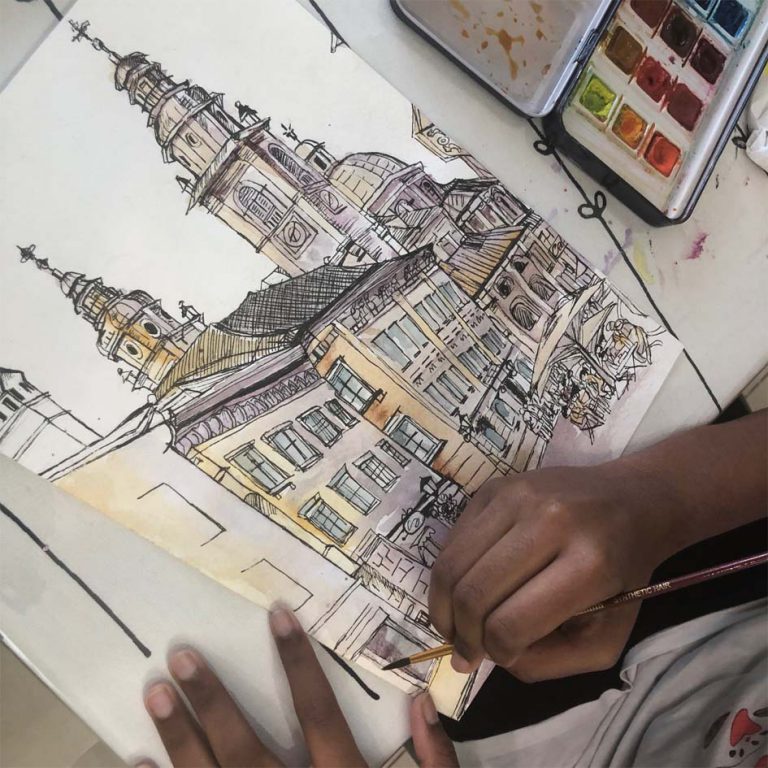 Sketching – Magic Fingers